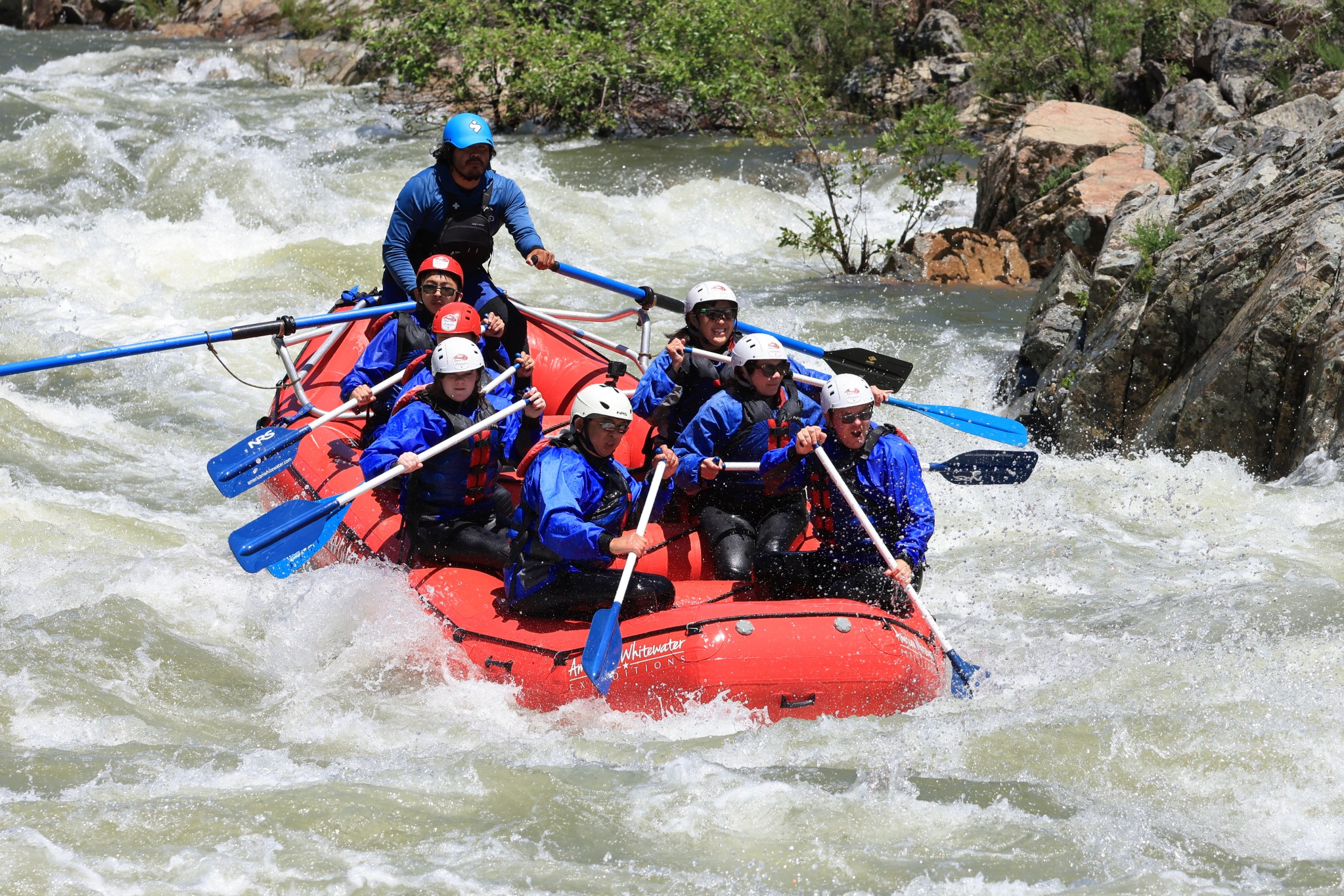 Whitewater Rafting the American River – The Cranky Camper
