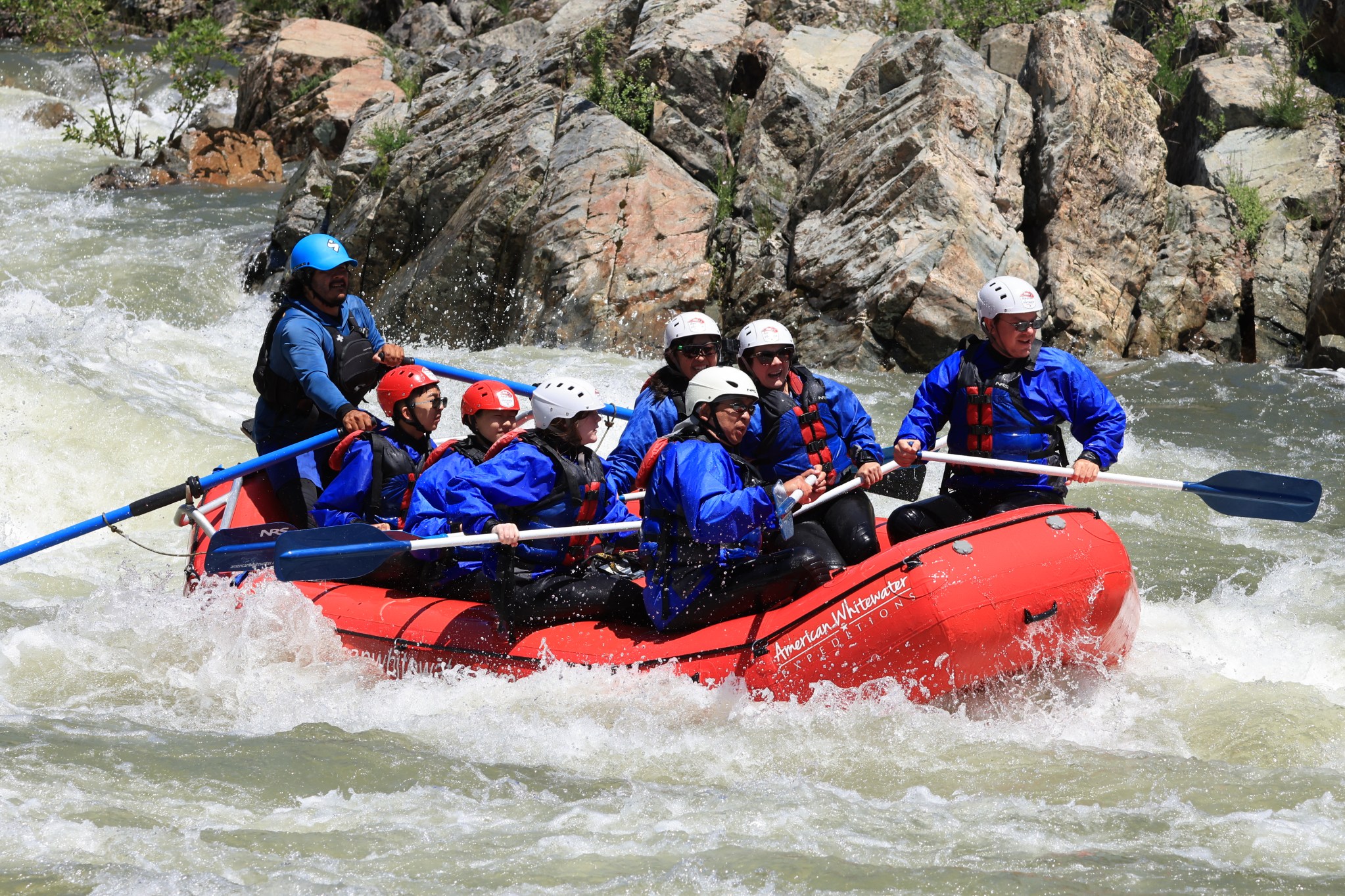 Whitewater Rafting the American River – The Cranky Camper